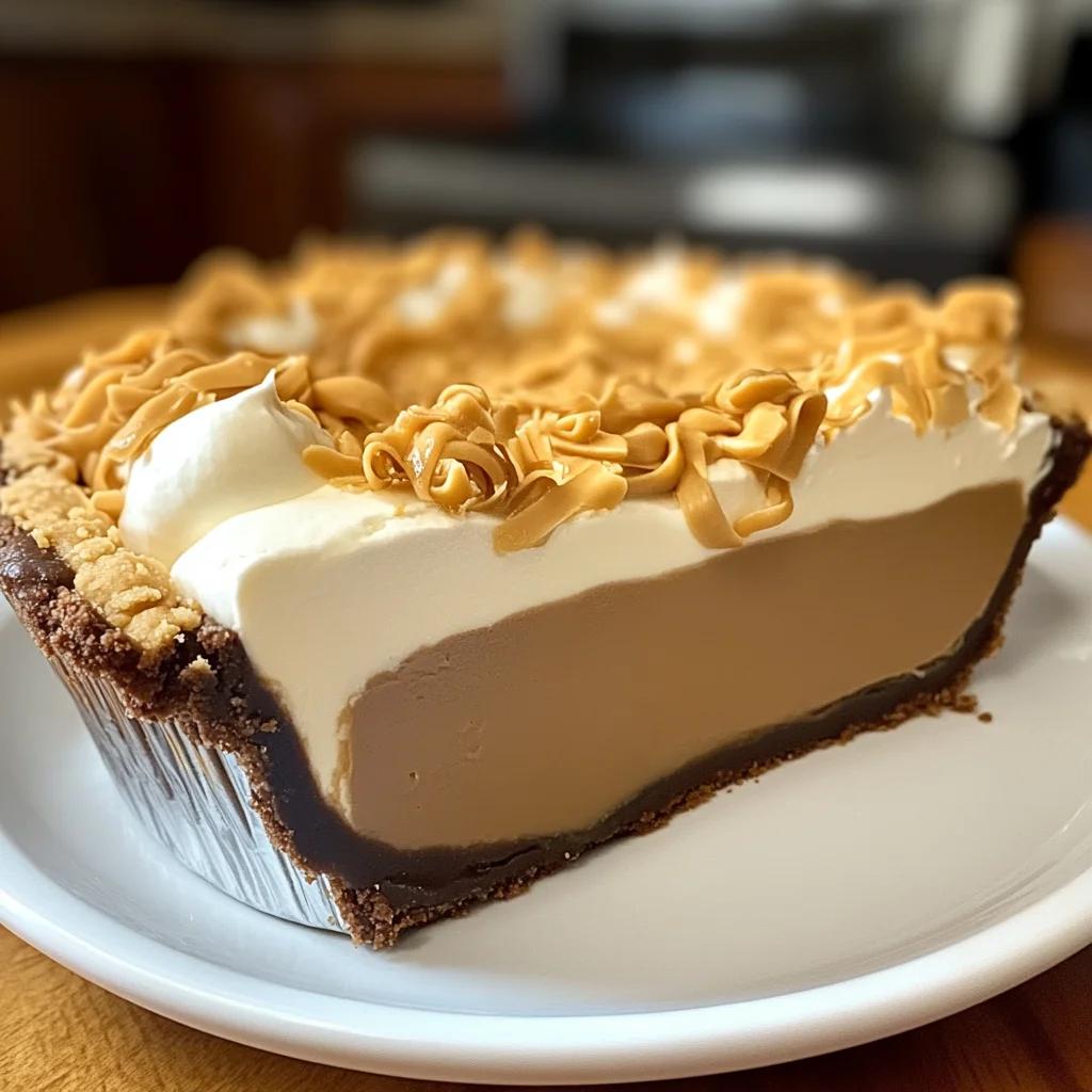 No-bake Amish Peanut Butter Cream Pie Recipe